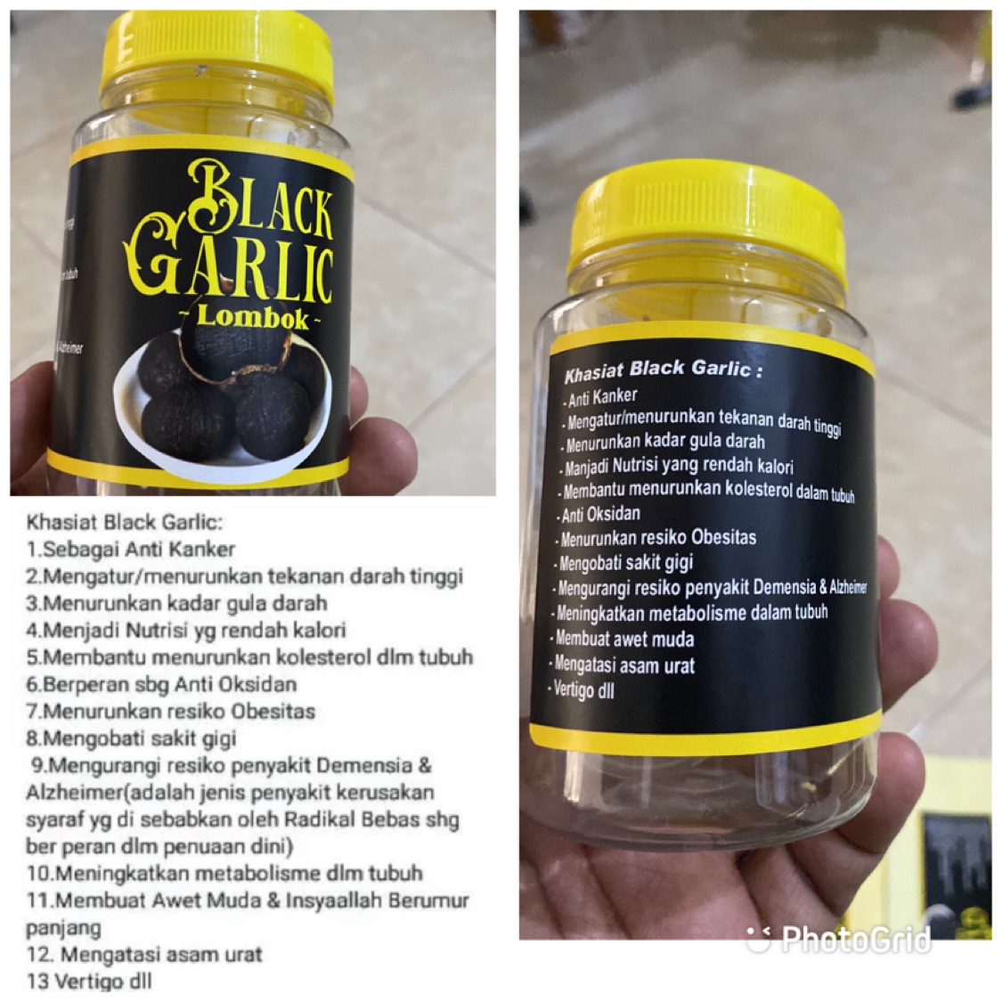 Produk Black Garlic Lombok | Shopee Indonesia