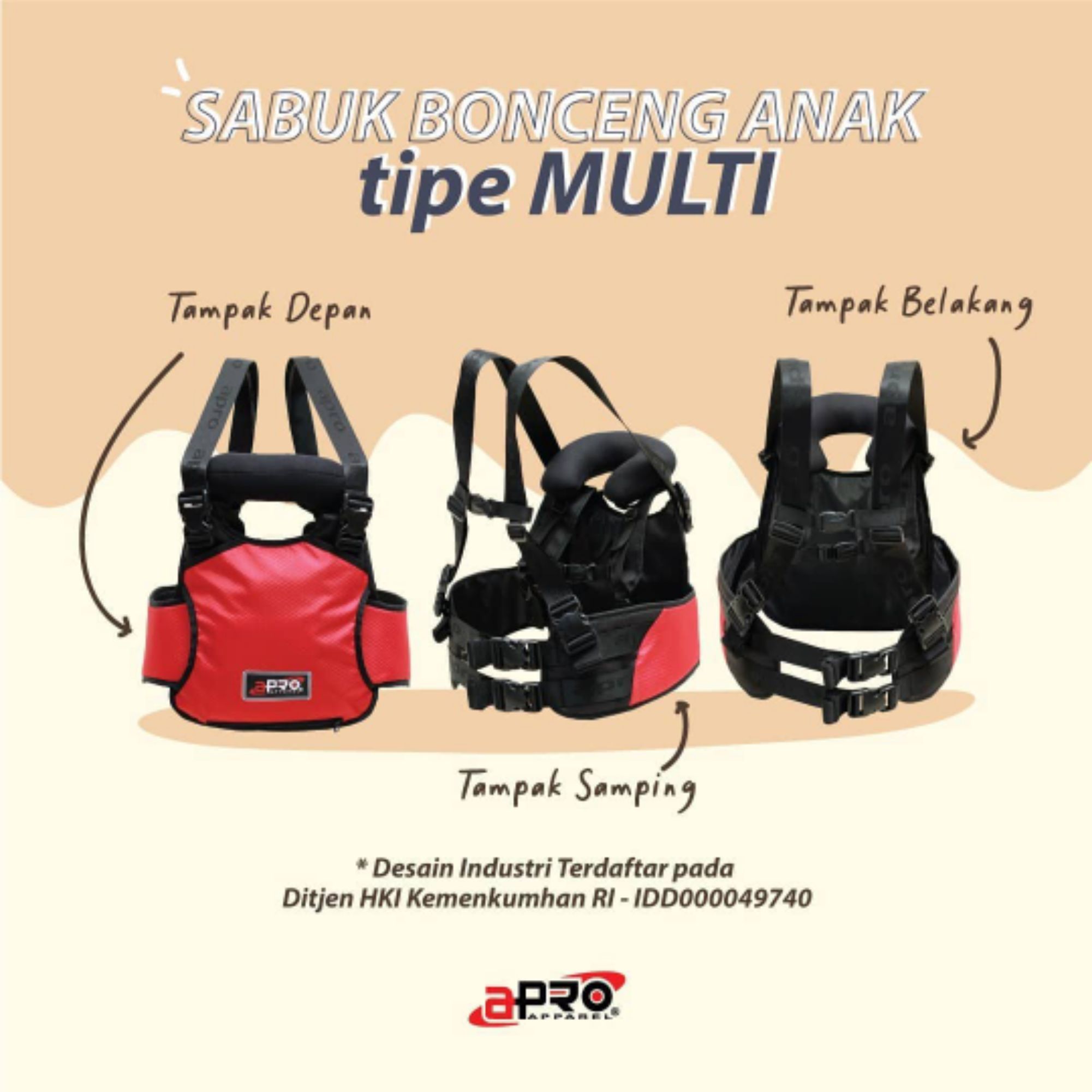 Produk APro Store - Sabuk Bonceng | Shopee Indonesia