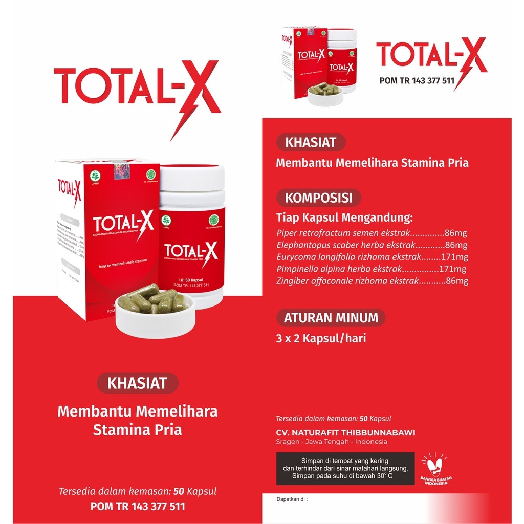 Produk TOTAL - X _ OBAT DEWASA | Shopee Indonesia