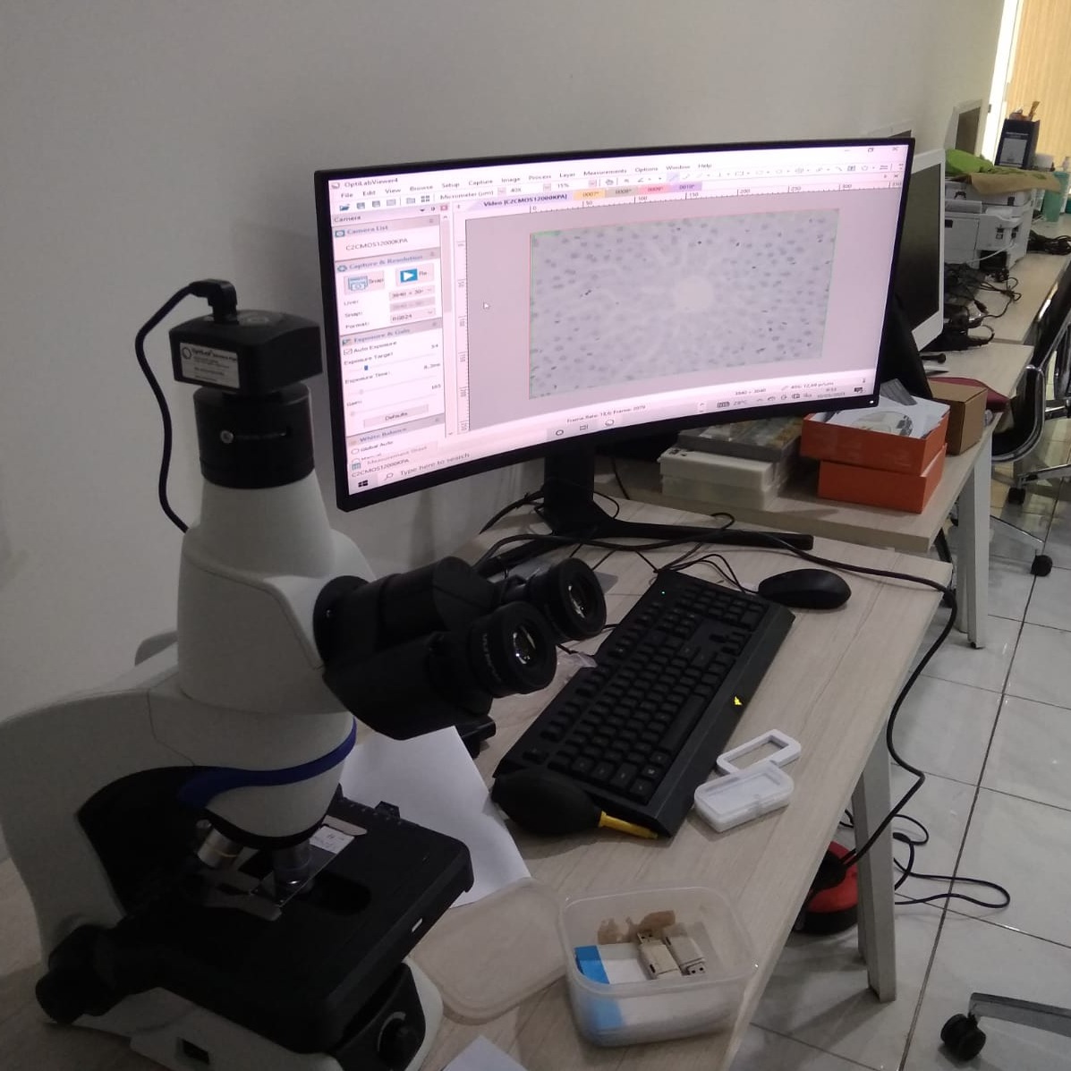 Produk Kamera Mikroskop Optilab | Shopee Indonesia