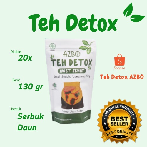 Produk Teh Detox AZBO | Shopee Indonesia