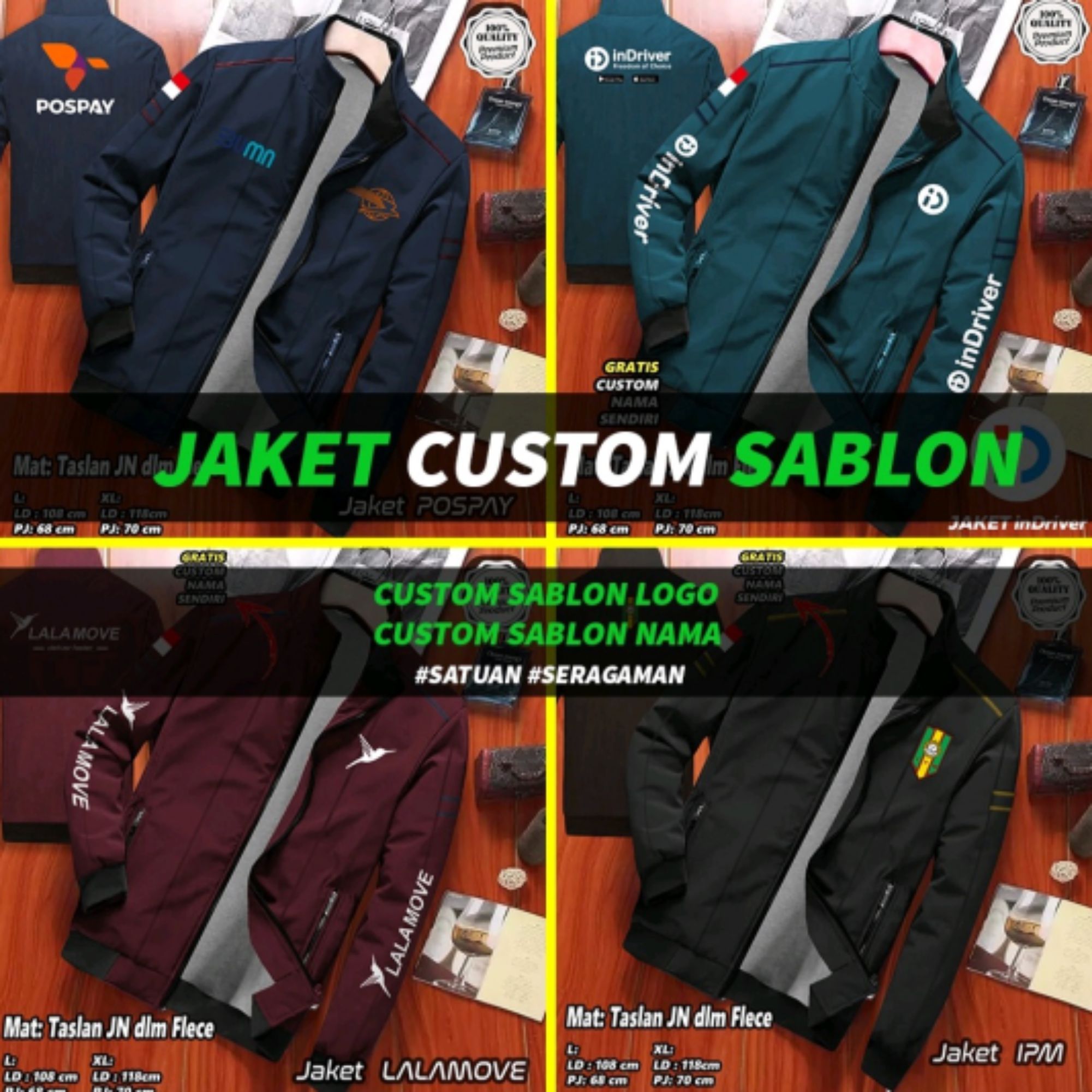 Produk JAKETCUSTOM | Shopee Indonesia