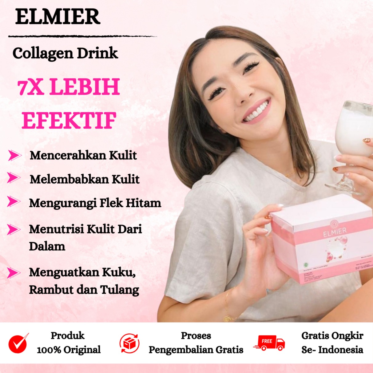 Produk Elmier Collagen Drink | Shopee Indonesia