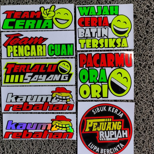 Produk Nova Sticker | Shopee Indonesia