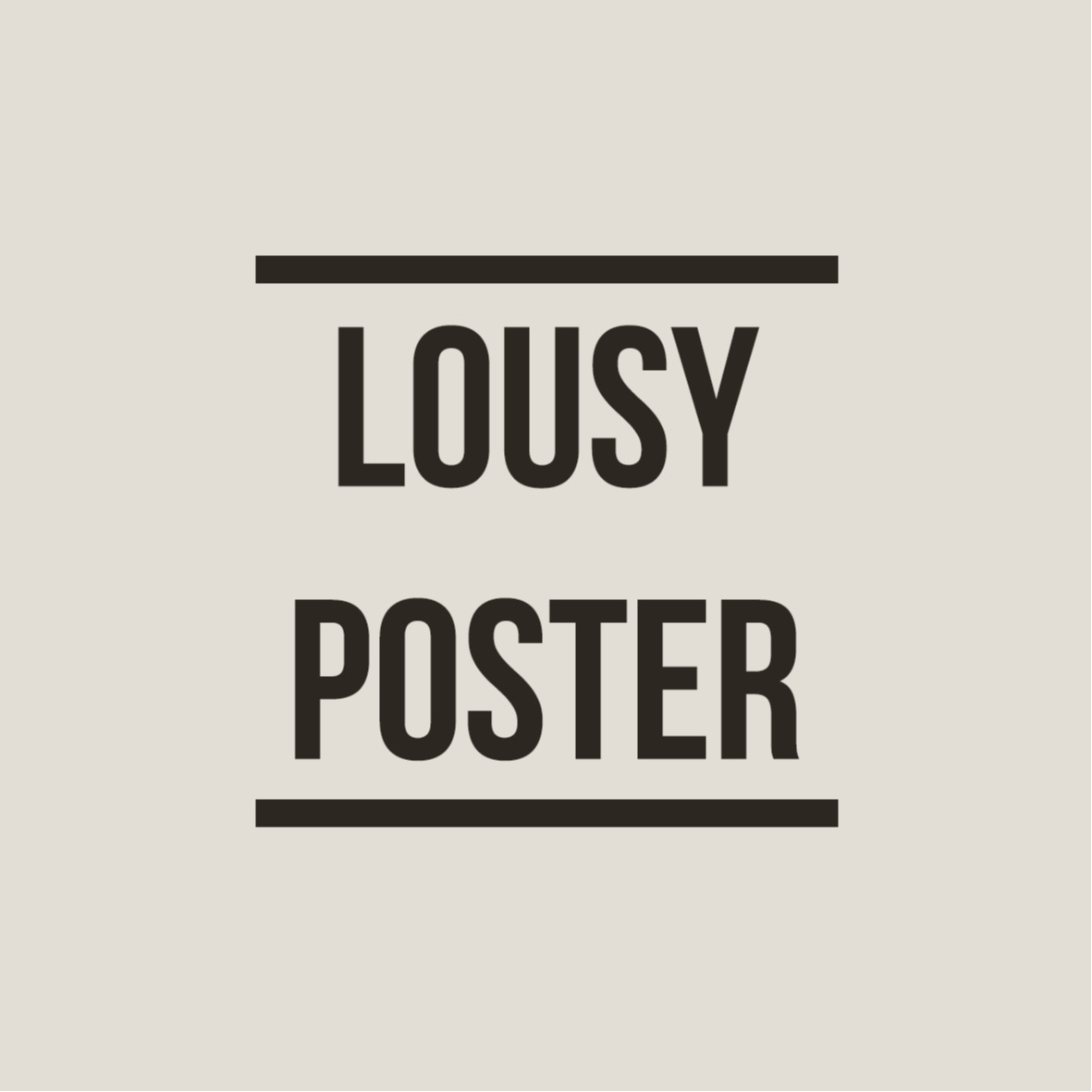 Produk Lousy Poster | Shopee Indonesia