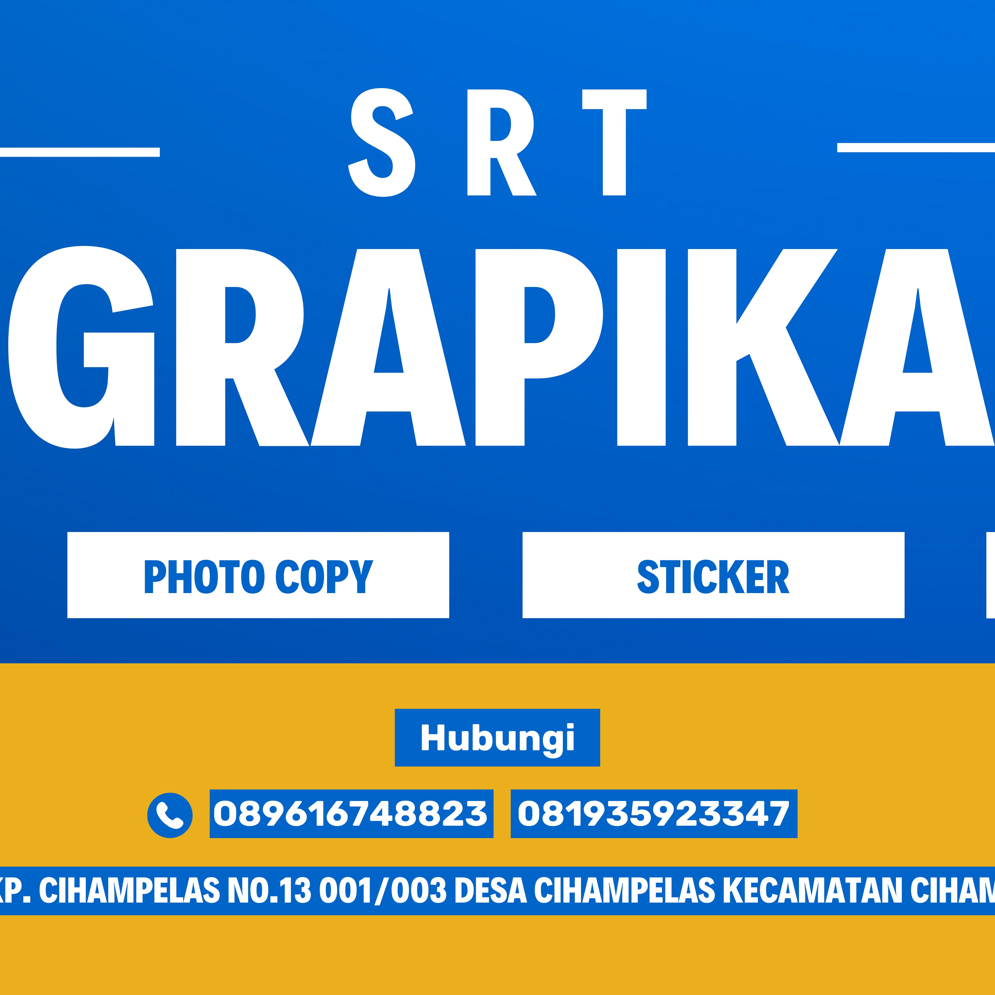 Produk SRT GRAPIKA | Shopee Indonesia