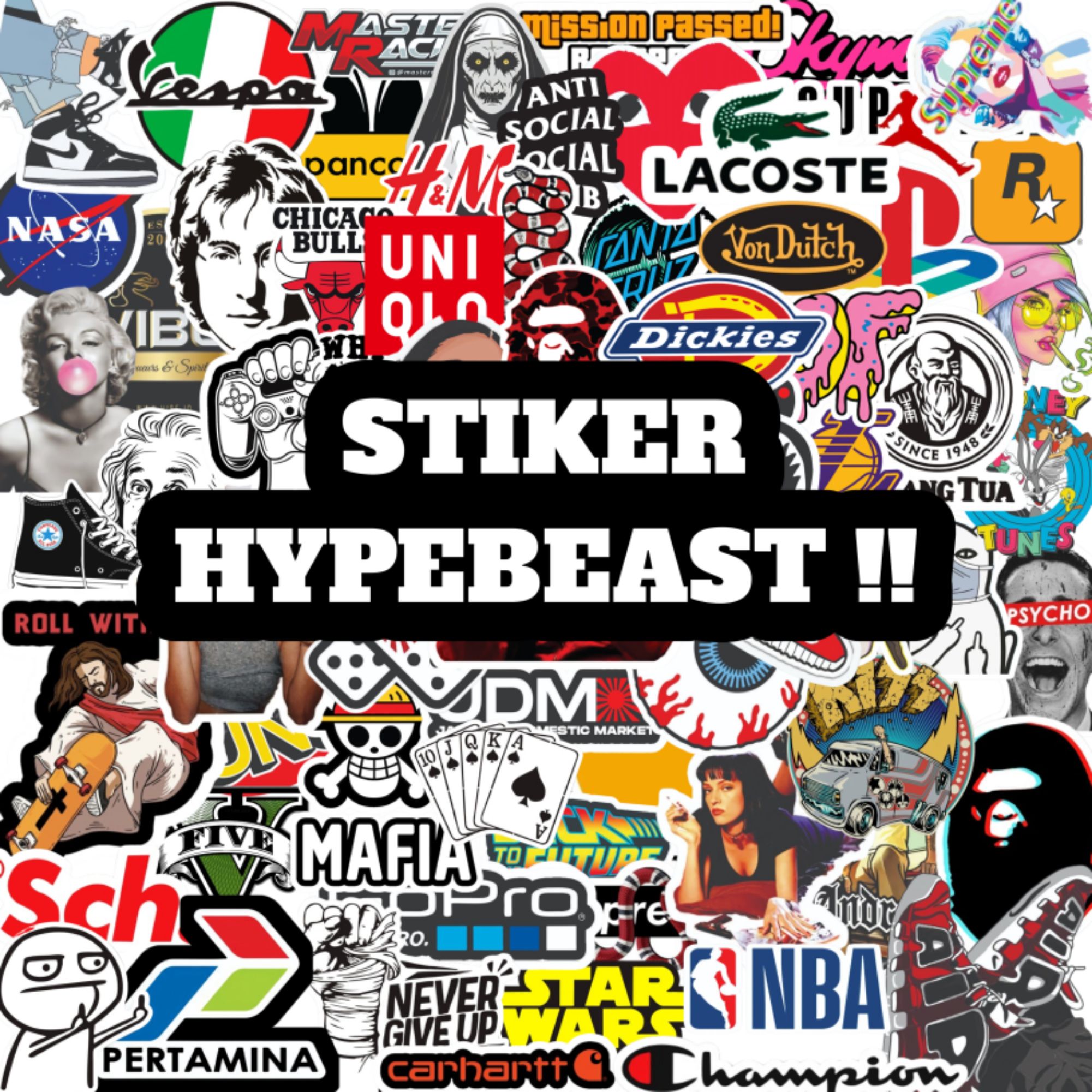 Produk Stiker Hypebeast | Shopee Indonesia