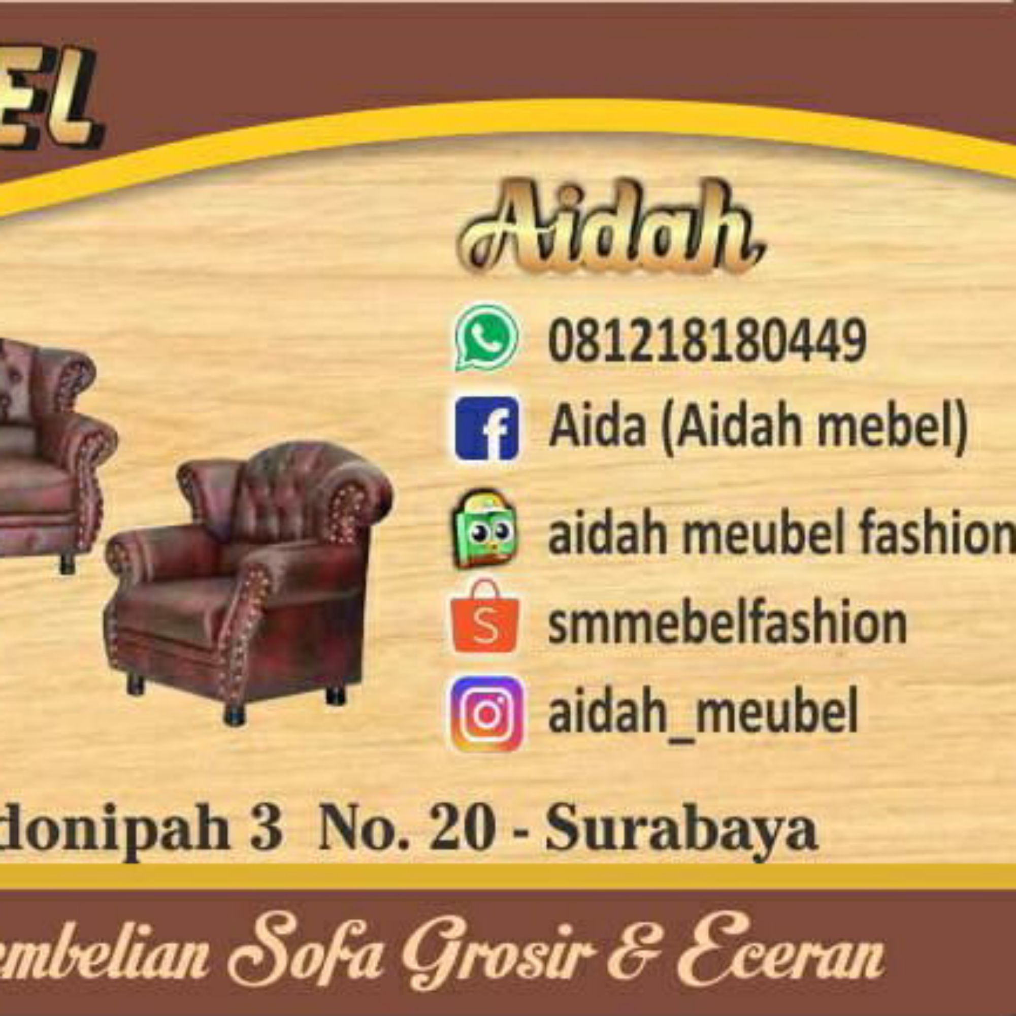 Produk Aida Sofa/SM mebel | Shopee Indonesia