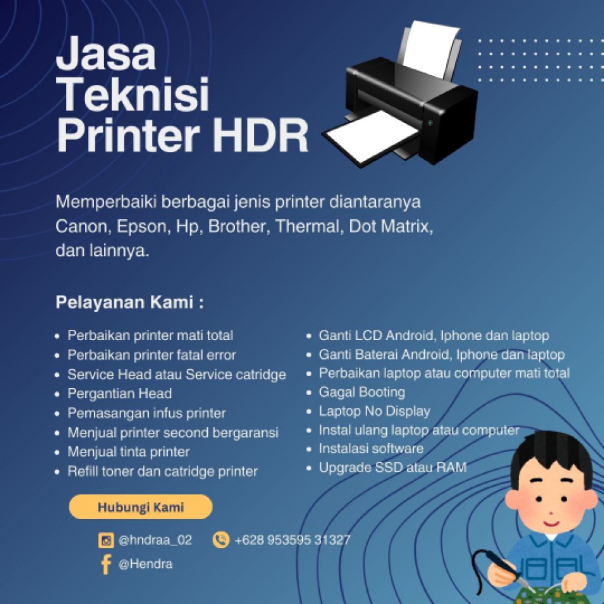 Produk HDR Printer | Shopee Indonesia