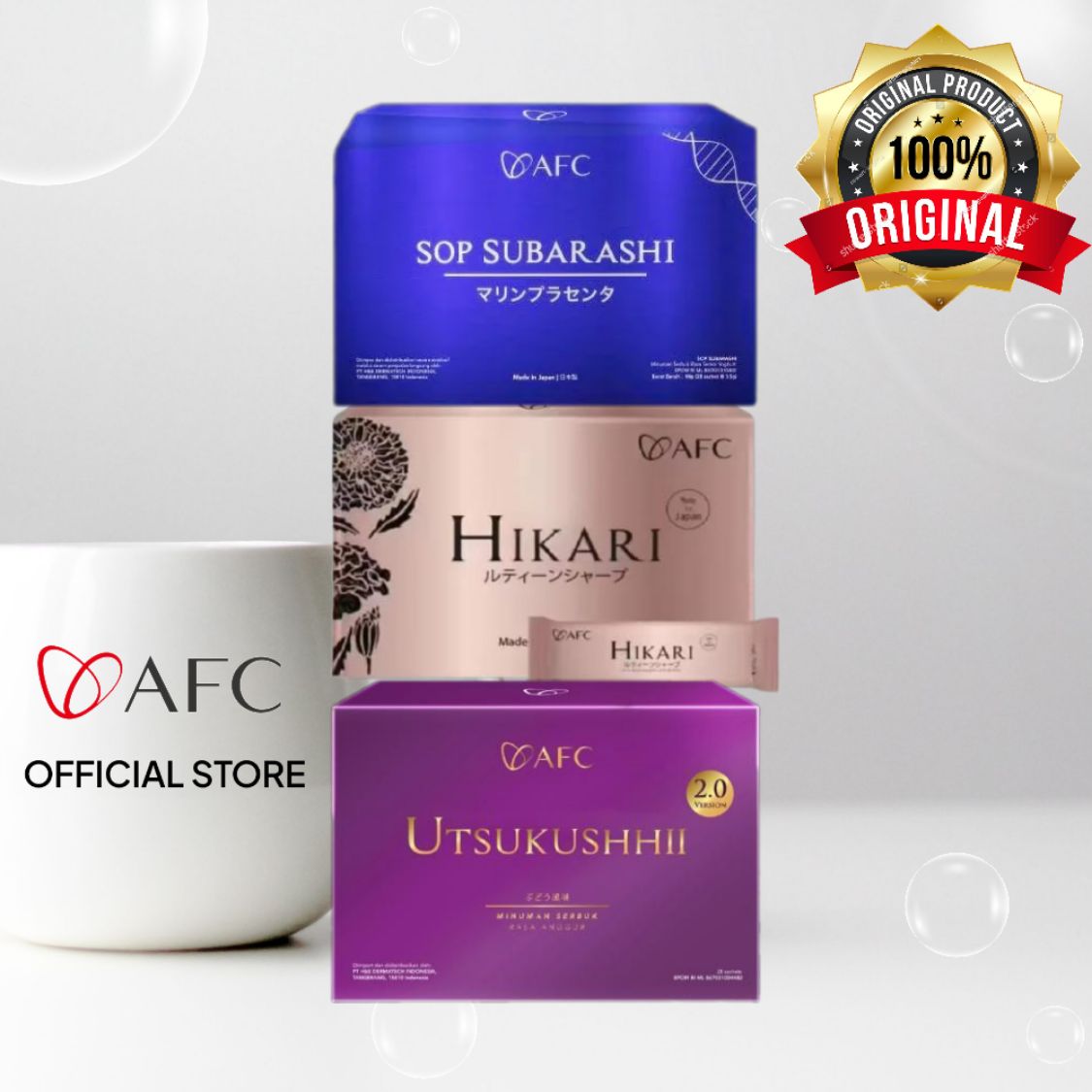 Produk AFC SUBARASHI UTSUKUSHHII | Shopee Indonesia