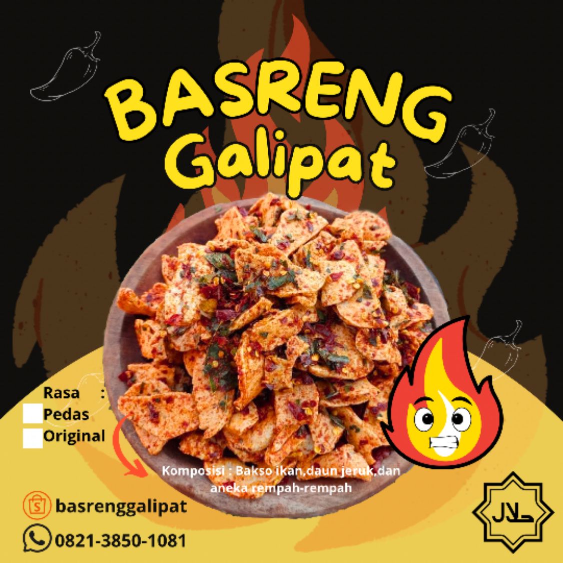 Produk Basreng Galipat | Shopee Indonesia