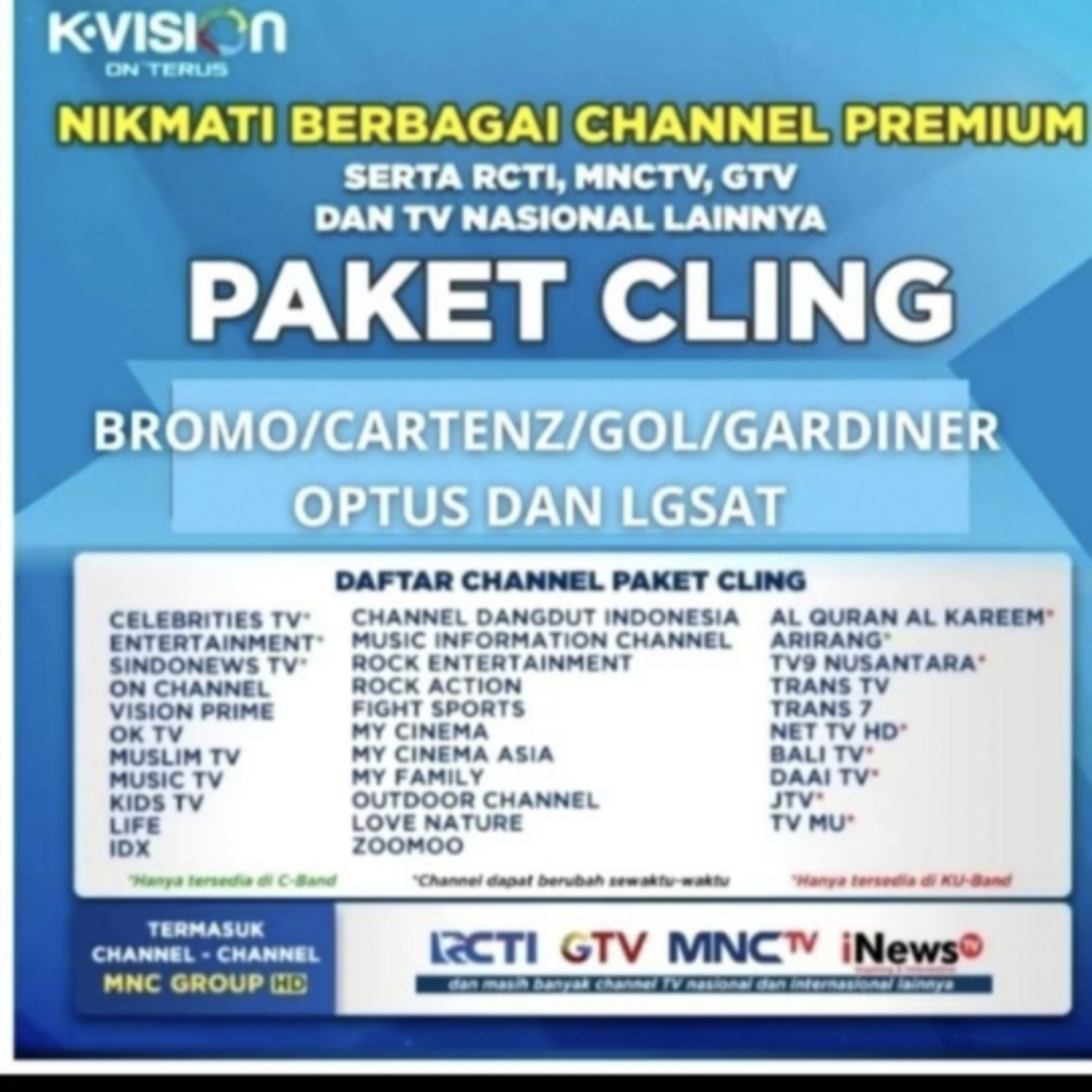 Produk Paket k vision plus | Shopee Indonesia