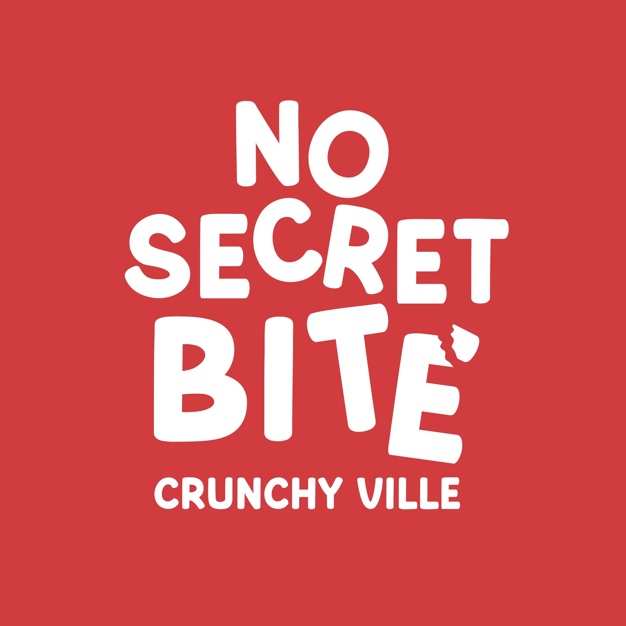 Produk NO SECRET BITE - CRUNCHY VILLE | Shopee Indonesia