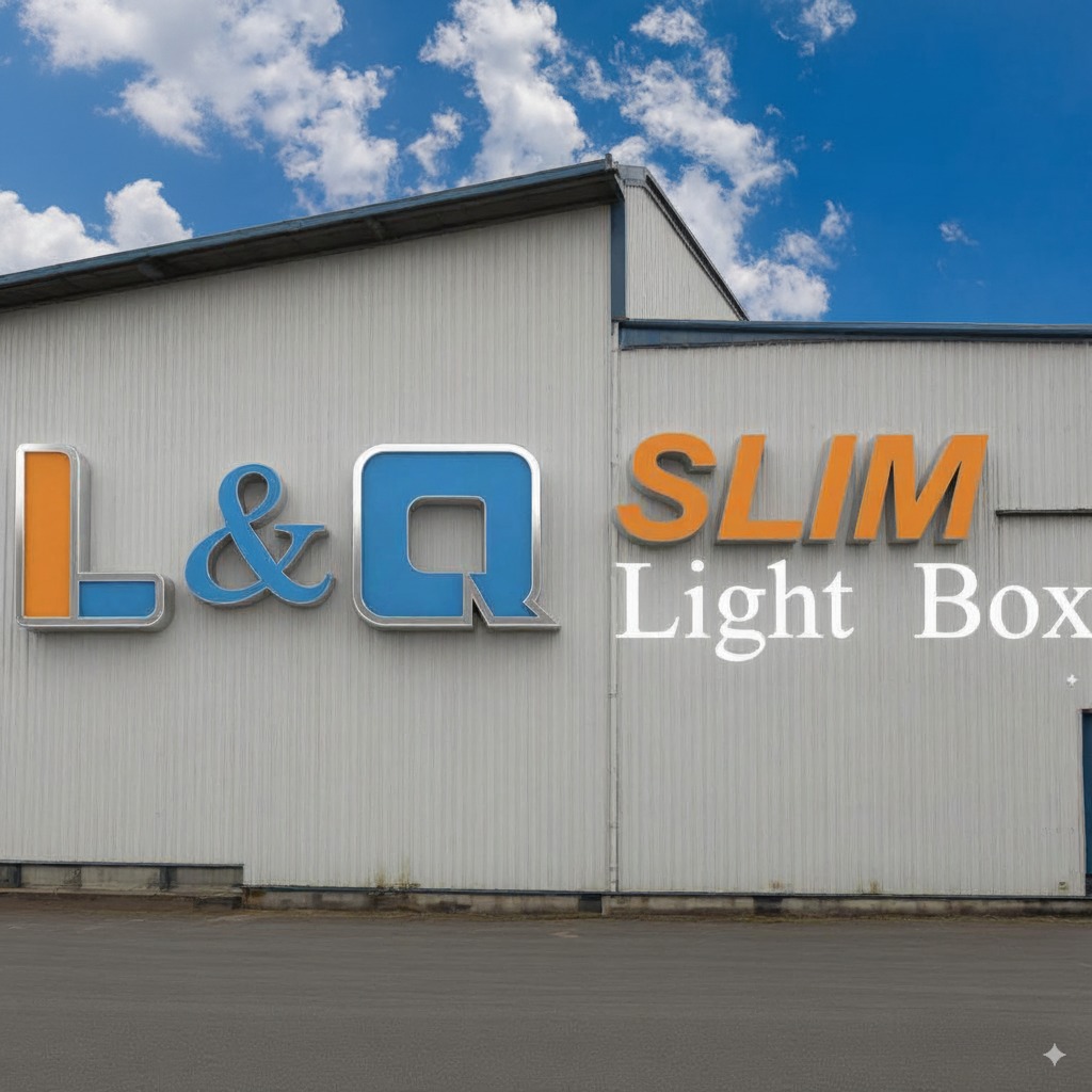 Produk LANQI-custom slim lightbox | Shopee Indonesia