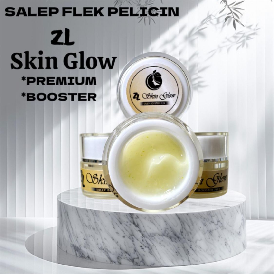 Produk Salep ZL SKIN GLOW BOOSTER | Shopee Indonesia