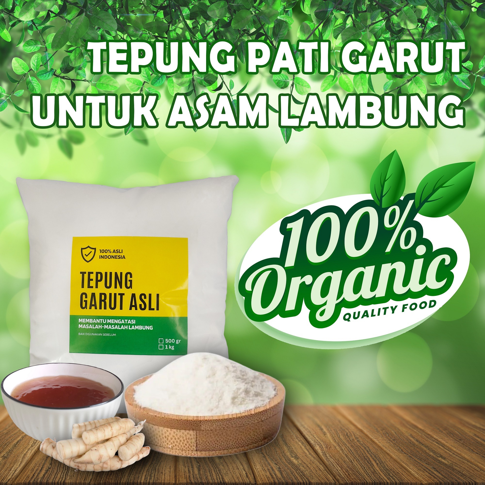 Produk tepung garut asli madiun | Shopee Indonesia