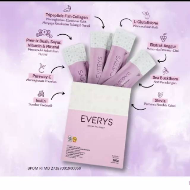 Produk COLLAGEN JELLY EVERYS | Shopee Indonesia
