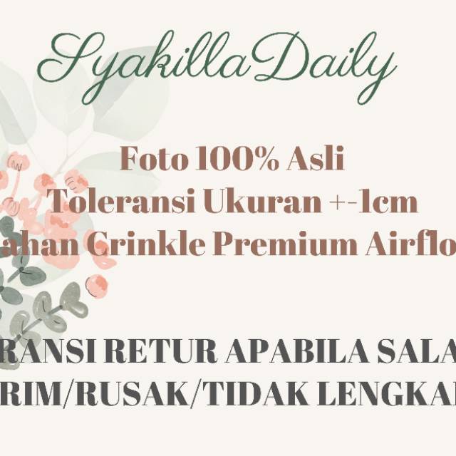 Produk DailyUse Syakilla | Shopee Indonesia