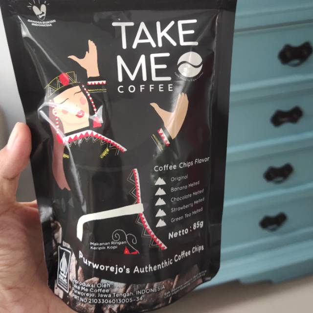 Produk KERIPIK KOPI TAKE ME COFFEE | Shopee Indonesia