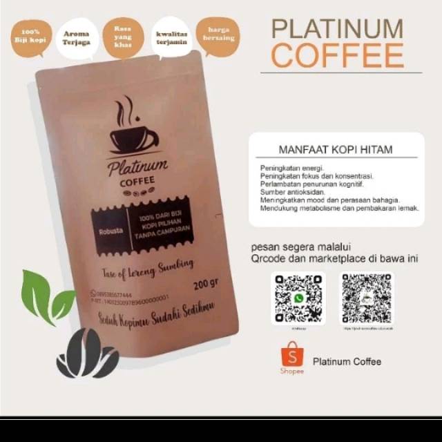 Produk Platinum Coffee | Shopee Indonesia