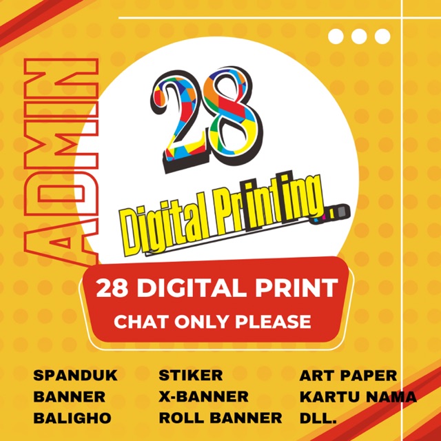 Produk 28 digital print | Shopee Indonesia