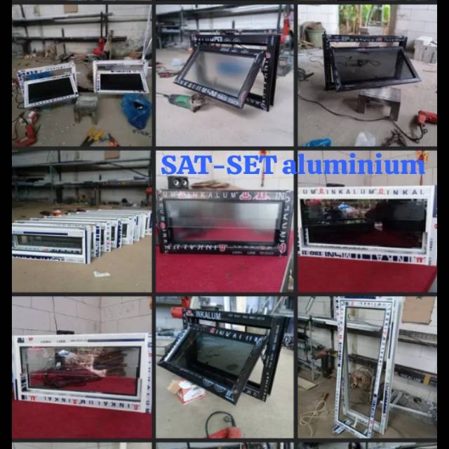 Produk SAT-SET aluminium | Shopee Indonesia