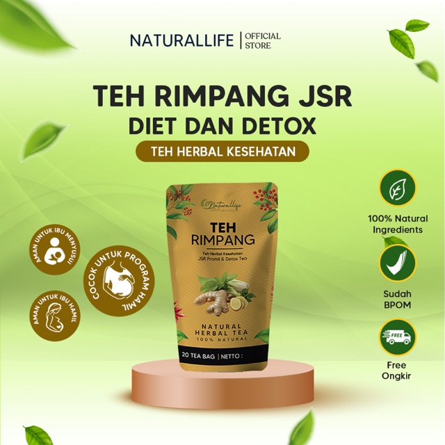 Produk TEH RIMPANG NATURALLIFE | Shopee Indonesia