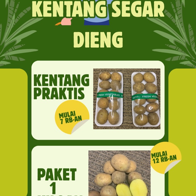 Produk KENTANG FRESH DIENG | Shopee Indonesia