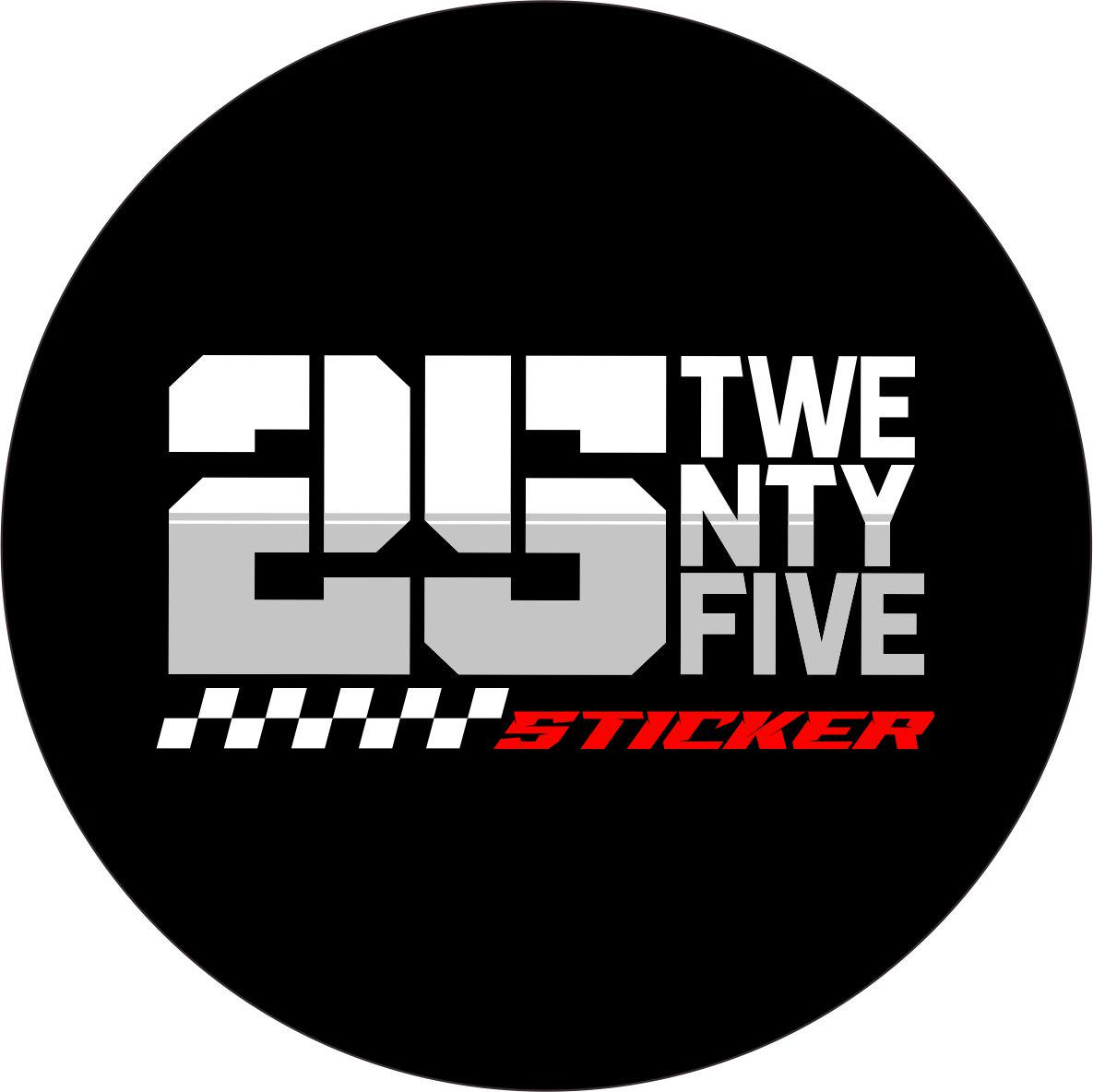 Produk TWENTY FIVE STICKER | Shopee Indonesia