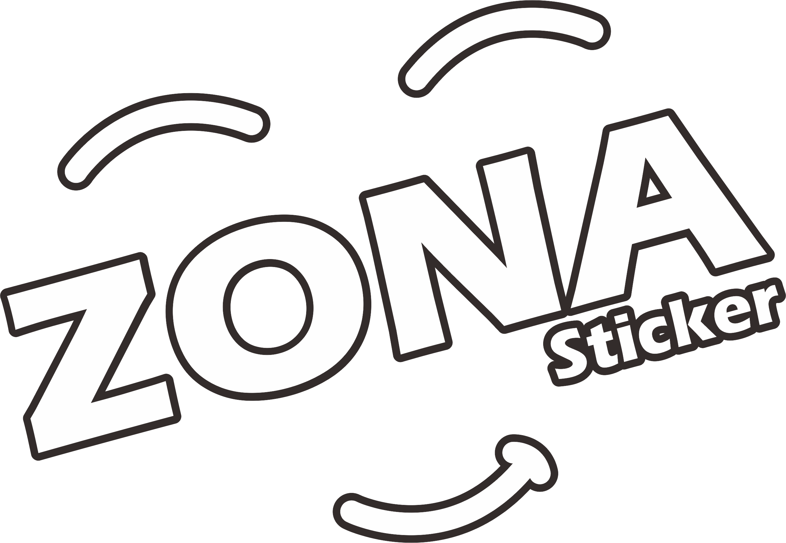 Produk ZONA STICKER PASTI JAYA | Shopee Indonesia