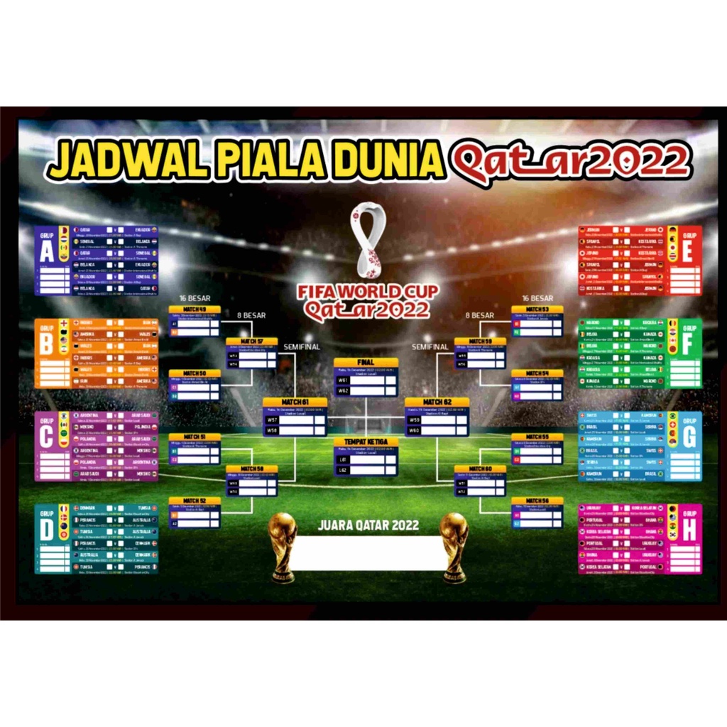 Jadwal Piala Dunia 2022 Pdf