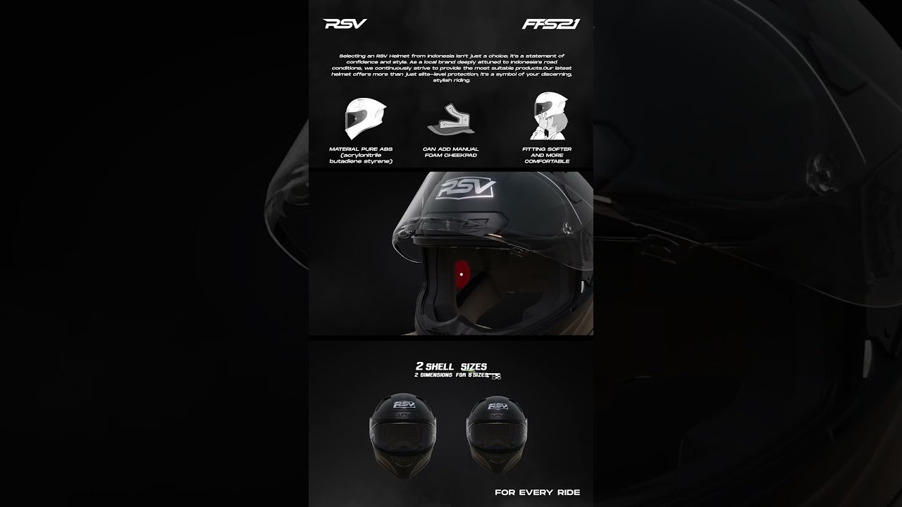 Toko Online RSV Helmet Official Shop | Shopee Indonesia