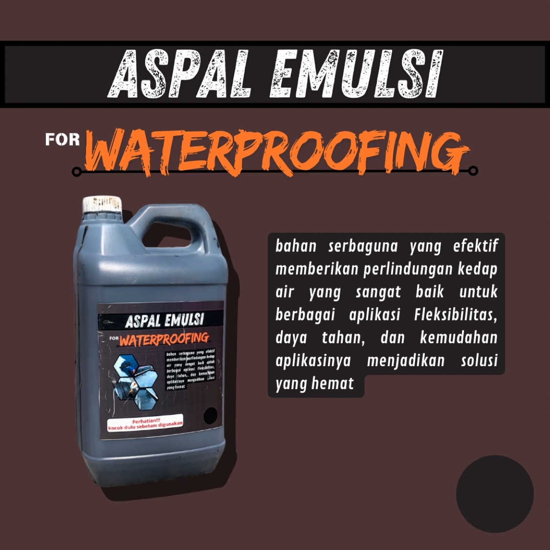 Produk Aspal cair emulsi anti bocor | Shopee Indonesia